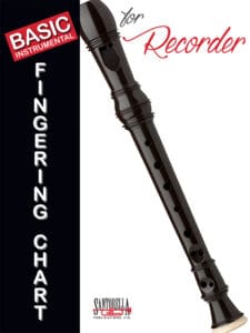Basic Fingering Chart for Recorder - Santorella Publications LTD