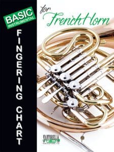 Basic Fingering Chart for French Horn - Santorella Publications LTD